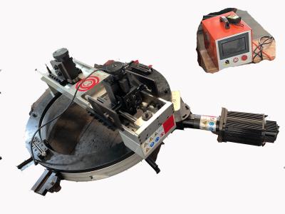 China Metal Orbital Pipe Cutting And Beveling Machine Pneumatic Driven for sale