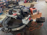 China Metal Orbital Pipe Cutting And Beveling Machine Pneumatic Driven for sale