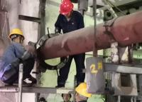 China Full Automatic Split Type Pipe Cutter Beveler Cold Processing for sale