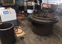 China Hydraulic Thick Walled Pipe Cutting And Beveling Machine Integrated for sale