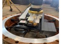 China Pneumatic ID Mount Portable Flange Facer Internal Flange Facing Machine for sale