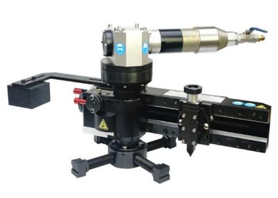 China Internal Expanding flange facer machine grooving chamfering for sale