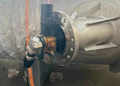 China Heat Exchanger Flange Facing Machine Portable Seal Groove Flange Facer for sale