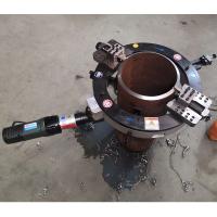 China Duplex Stainless Steel Pipe Cutting And Beveling Machine Clamshell Type Pipe Cutter for sale