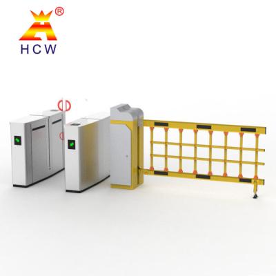 China 35 People / Minute Sliding Turnstile Barrier Gate Anti Shock Fault Self Checking for sale