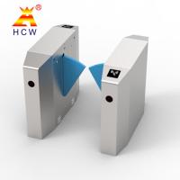 China IP56 Waterproof Flap Barrier Turnstile System AC230V 35 People / Minute for sale