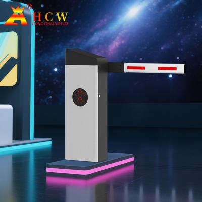 China HCW Servo Motor Smart Traffic Barrier Gate , Automatic Boom Barrier Car Parking Lot for sale
