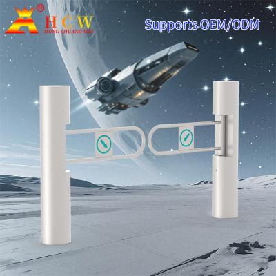 China Entrance / Exit Swing Turnstile Gate Fully Automatic Bridge Type Two Way for sale