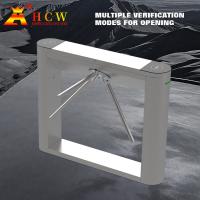 China HCW Security Tripod Turnstile Gate Access Control Face Recognition Turnstile for Gyms Scenic Area for sale