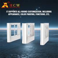 China HCW Electronic magnet Control Swing Barrier Turnstile Gate For Access Control for sale