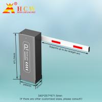 China HCW UHF Reader Parking Boom Barrier Automatic Rising Arm Barrier Gate Multi Speed for sale