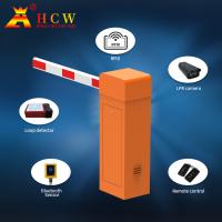 China HCW Traffic Pole Barrier Gate Adjustable Community Electric AC110V 150W OEM Parking for sale