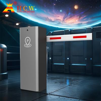 China HCW  Barrier Gate Ac220v Security 3.5m Length Best Waterproof Pole Dc24v  Parking for sale