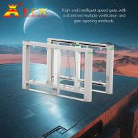 China Hcw Automatic Turnstile Gate Led Indicator Anti Smashing Ss304 Security Induction Channel 40w for sale