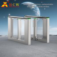 China Servo Motor Barrier Turnstile Gate Pedestrian Security Turnstiles 0.3s High Speed for sale