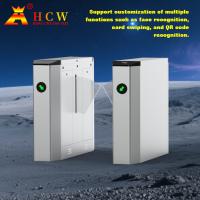 China 304SS office building turnstiles Access Control Face Recognition Turnstile for sale