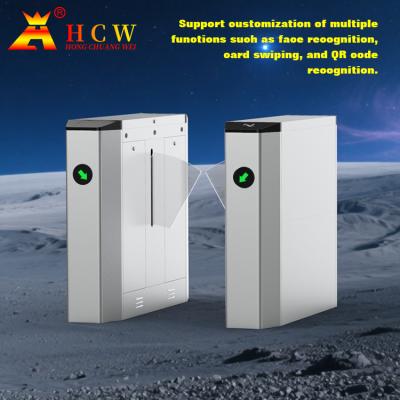 China 304SS office building turnstiles Access Control Face Recognition Turnstile for sale