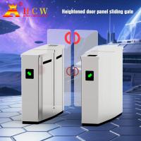 China Hcw Biometric Airport Sliding Turnstile Gate Bi-directional Security Access Custom for sale