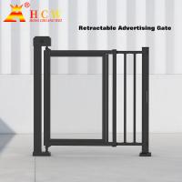 China Customizable Exterior Advertising Door / Commercial Stainless Steel Retractable Door / 60W Brushless Motor for Wide Applications for sale