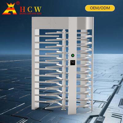 China Semi-Automatic Full-Height Turnstile for Construction Sites with Face Recognition Support for sale