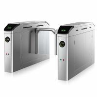 China Hcw Biometric Airport Sliding Turnstile Gate Bi-directional Security Access Custom for sale