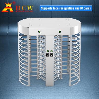 China HCW Full Height Turnstile with 120° Full Height Movement ISO 9001/CE Certified and 5 Million-Cycle Lifespan for sale