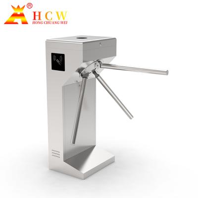 China HCW CW301 Semi-Automatic Tripod Turnstile Gate for Pedestrian Access Control for sale