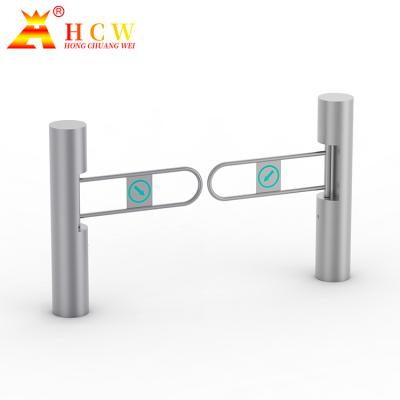China HCW CW401 Cylindrical Swing Turnstile Gate for Pedestrian Access Control for sale
