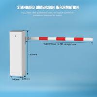China HCW CW242 DC Brushless Automatic Barrier Gate for Parking Lot Access Control for sale