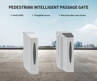 China 304 Stainless Steel Flap Barrier Turnstile 850mm Channel Width for sale