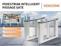 China HCW CW427 High-End Servo Anti-Collision Swing Barrier Turnstile for Access Control for sale