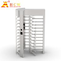 China HCW CW801 Full Height Turnstile Gate for Pedestrian Access Control for sale