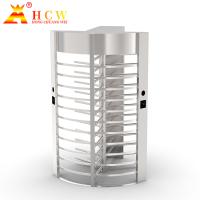 China HCW CW801 Full Height Turnstile Gate for Pedestrian Access Control for sale