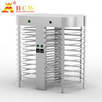 China CW801-2 Double-Lane Full Height Turnstile Gate for Pedestrian Access Control for sale