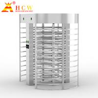 China CW801-2 Double-Lane Full Height Turnstile Gate for Pedestrian Access Control for sale