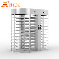 China CW801-2 Double-Lane Full Height Turnstile Gate for Pedestrian Access Control for sale