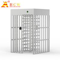 China CW802 304 Stainless Steel Bi-Directional Full Height Turnstile Gate for sale