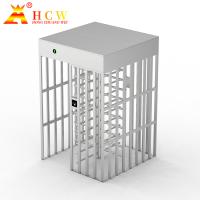 China CW802 304 Stainless Steel Bi-Directional Full Height Turnstile Gate for sale