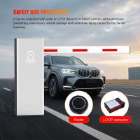 China HCW  Barrier Gate Ac220v Security 3.5m Length Best Waterproof Pole Dc24v  Parking for sale