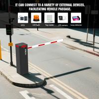 China HCW CW254 Servo Automatic Barrier Gate with LED Indicator for Parking Lot Access Control for sale