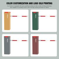 China HCW CW254 Servo Automatic Barrier Gate with LED Indicator for Parking Lot Access Control for sale