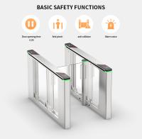 China CW427 Contactless Face Recognition Speed Gate Turnstile for Office Buildings for sale