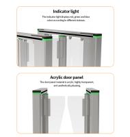 China CW427 Contactless Face Recognition Speed Gate Turnstile for Office Buildings for sale