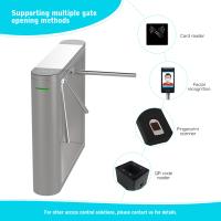 China CW321 Semi Automatic Tripod Turnstile Gate for Factory and Construction Site Access for sale