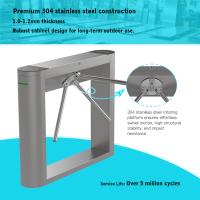 China CW321 Semi Automatic Tripod Turnstile Gate for Factory and Construction Site Access for sale