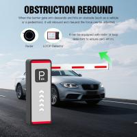 China CW252 License Plate Recognition Parking Barrier Gate System for sale