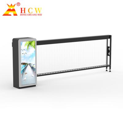 China DZ811 Heavy-Duty DC Brushless Blade-Style Advertising Barrier Gate for sale