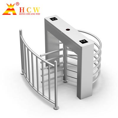 China CW803 Automatic SUS304 Half Height Rotary Turnstile Gate for sale