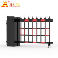 China HCW KM02 Automatic Parking Folding Fence Barrier Gate IP56 6M Boom Length for sale