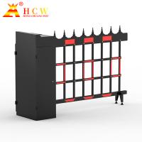 China HCW KM02 Automatic Parking Folding Fence Barrier Gate IP56 6M Boom Length for sale